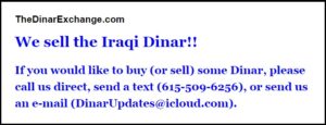 Dinar NEWS Blog – Daily | Dinar NEWS – THAT MATTERS!!